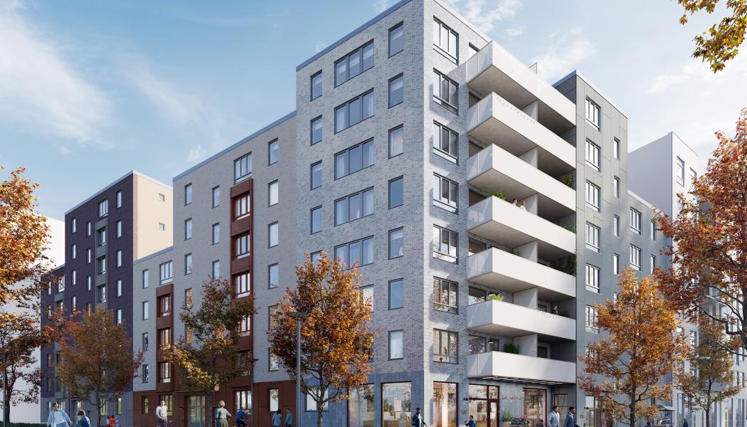 OBOS bygger 60 nya lägenheter vid Roslags-Näsby station | StockholmsByggnyheter.se