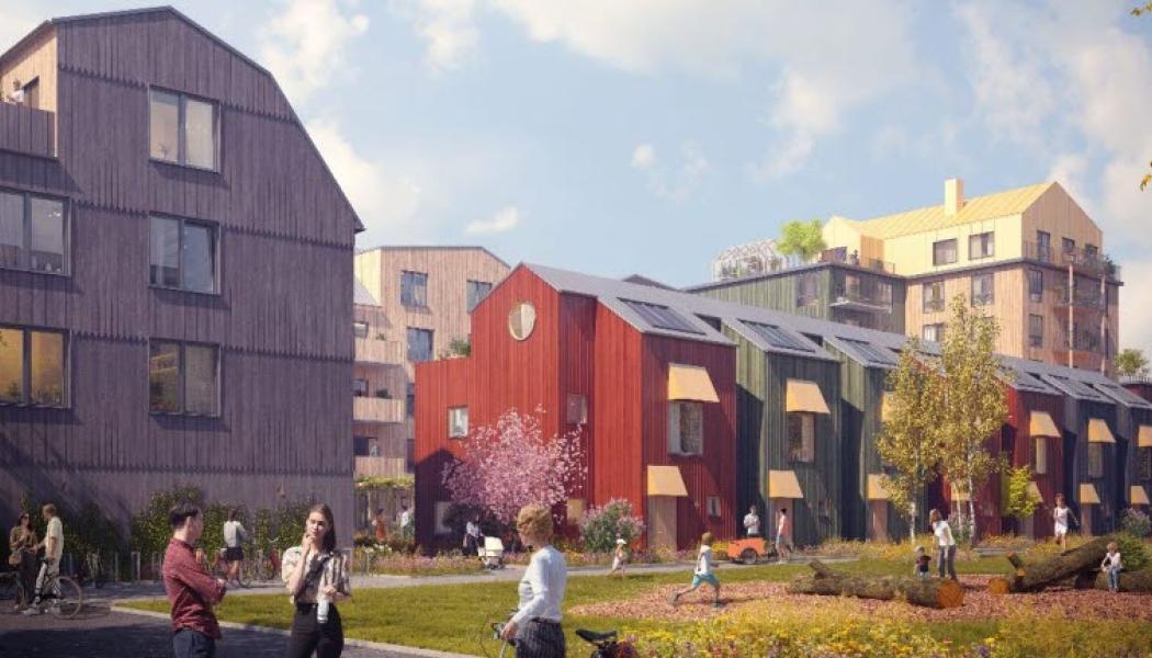 87 nya bostäder klara för byggstart vid Väsjö torg | StockholmsByggnyheter.se